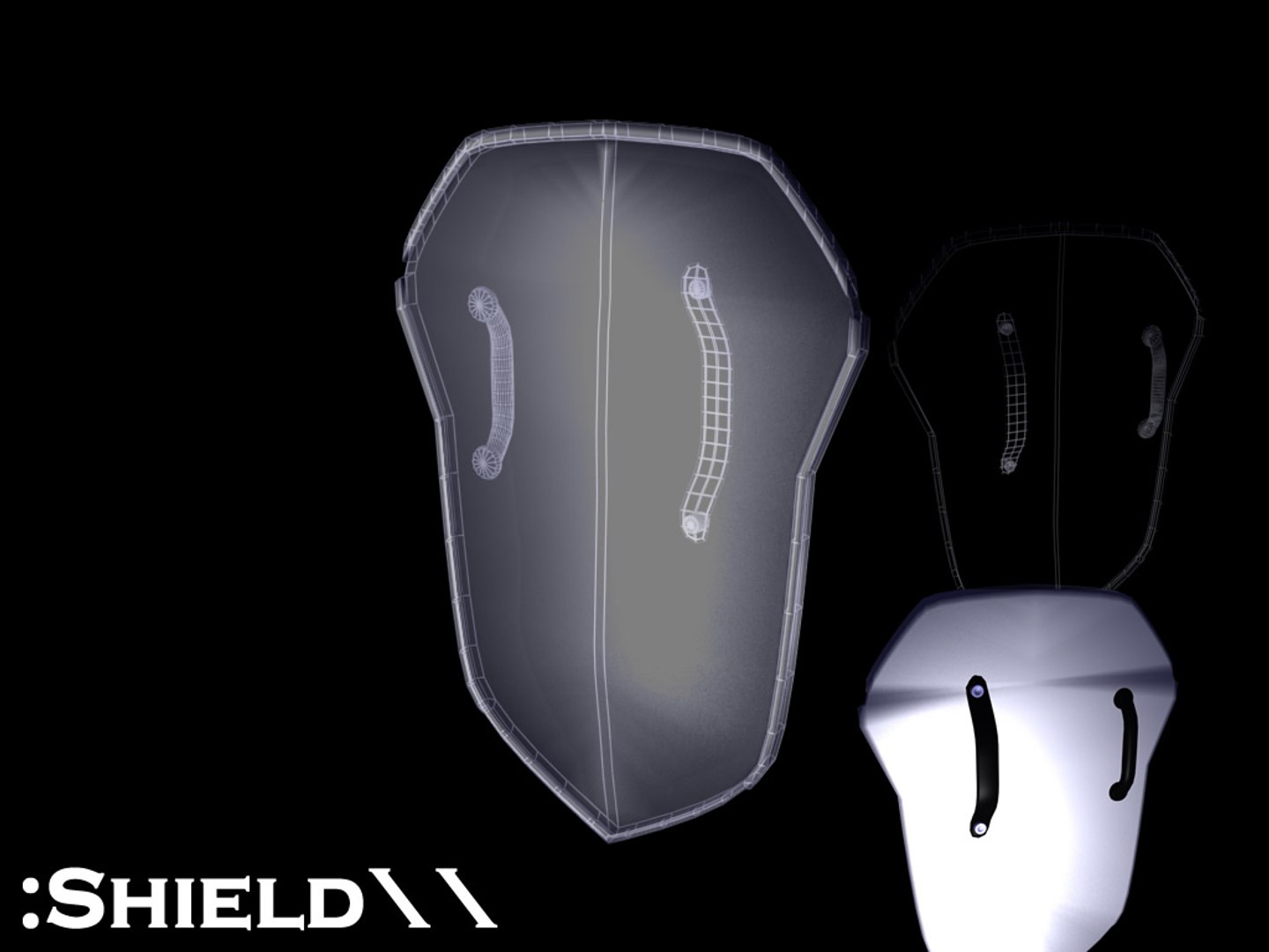 free 3ds model shield