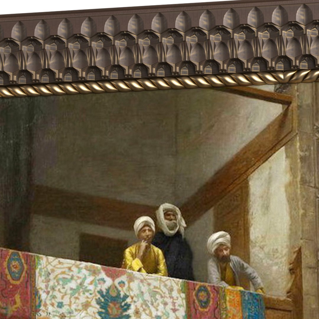 3D Arabic Frame Picture Eastern Picture 3D Model Model - TurboSquid 1830020