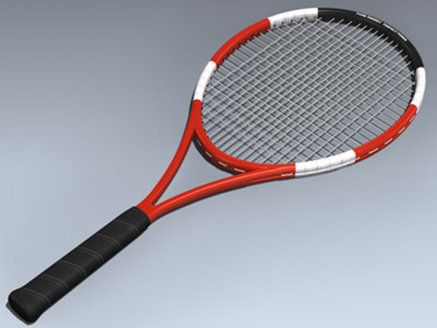 Tennis Racket 3d Model