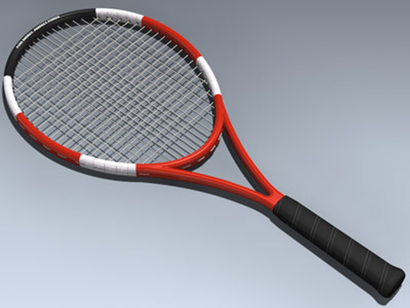 Tennis Racket 3d Model