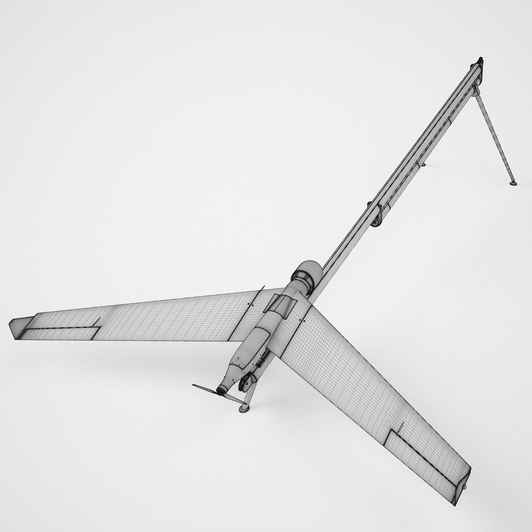 3D Model Kalashnikov ZALA VTOL And Platform 01 - TurboSquid 2329036