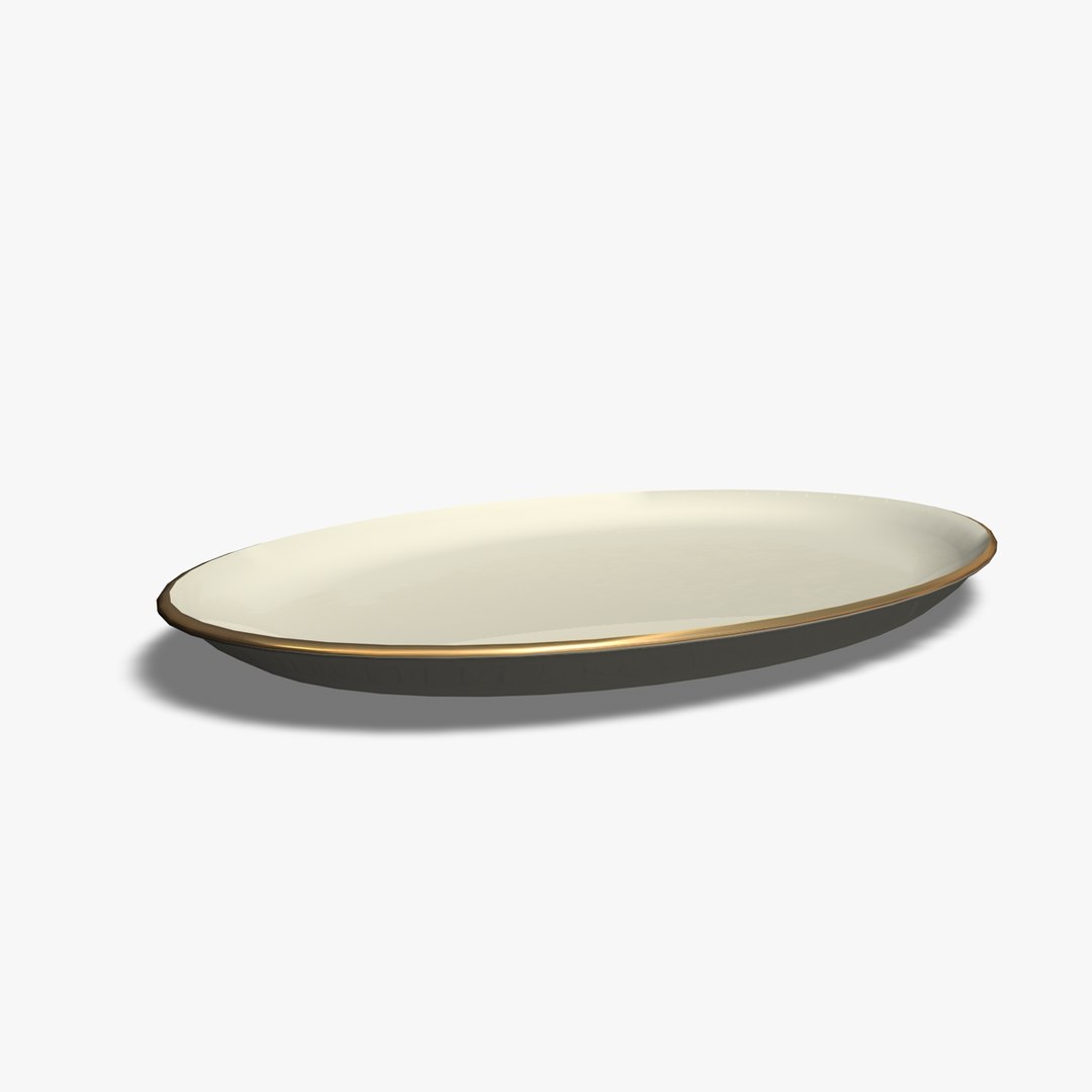 3ds oval plate