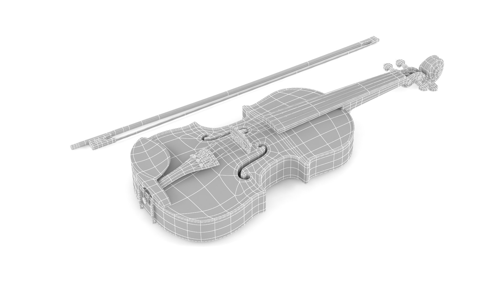 3D Model Violin - TurboSquid 1857483