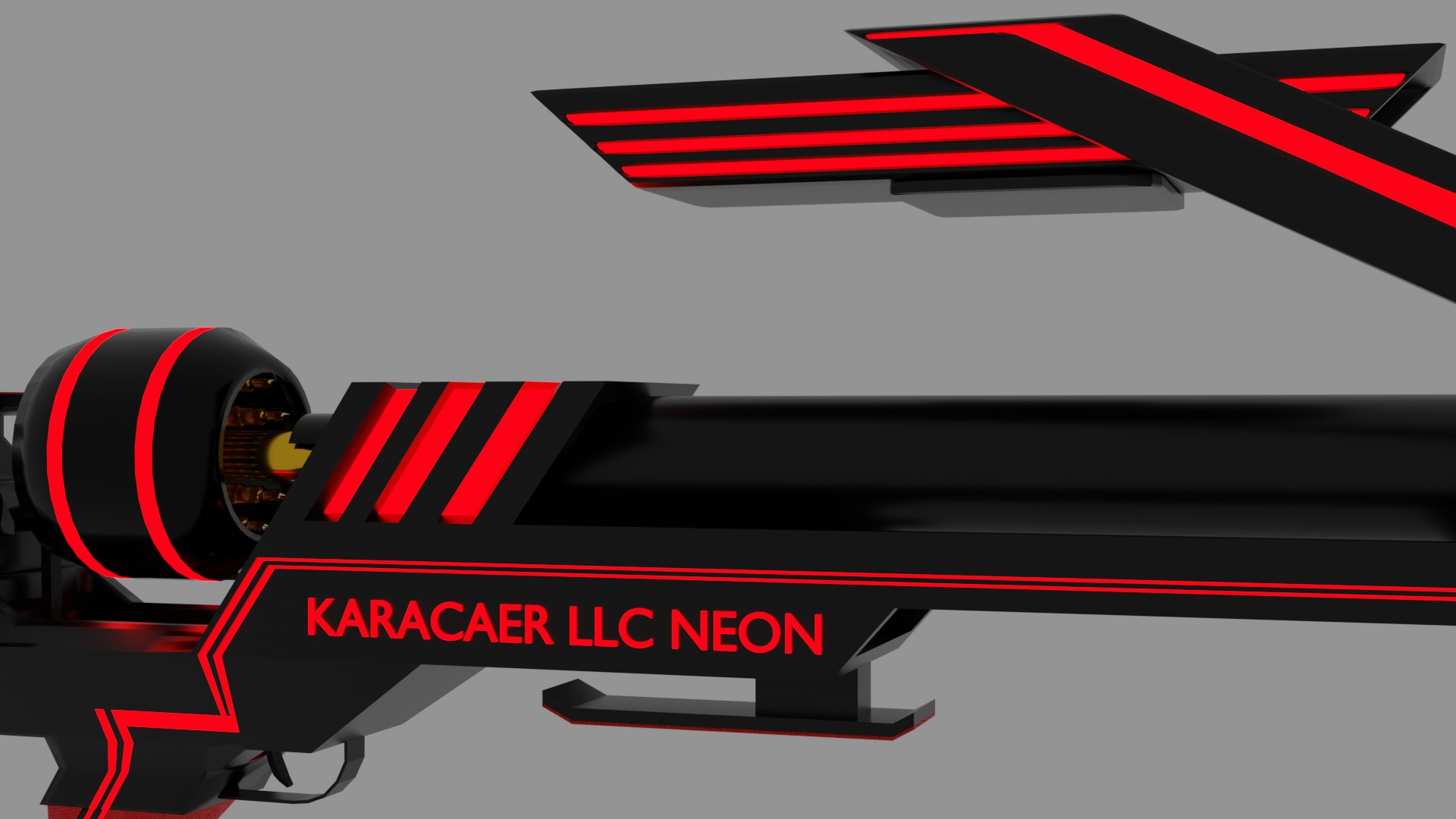3D Sniper Rifle Neon - TurboSquid 2136478