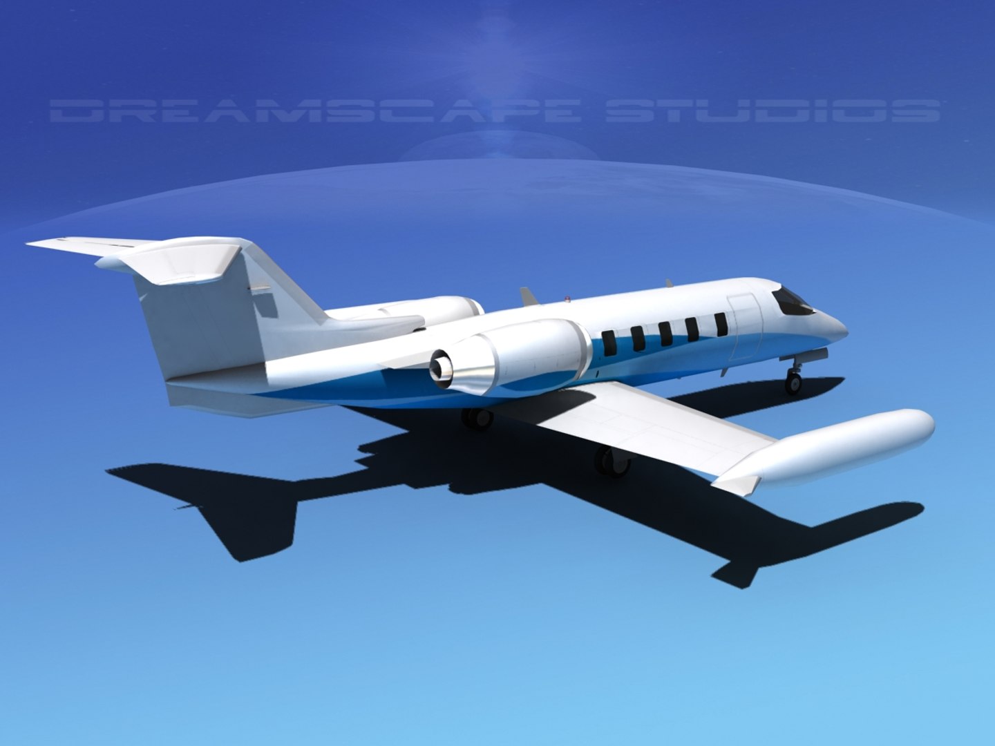 3d Learjet 35