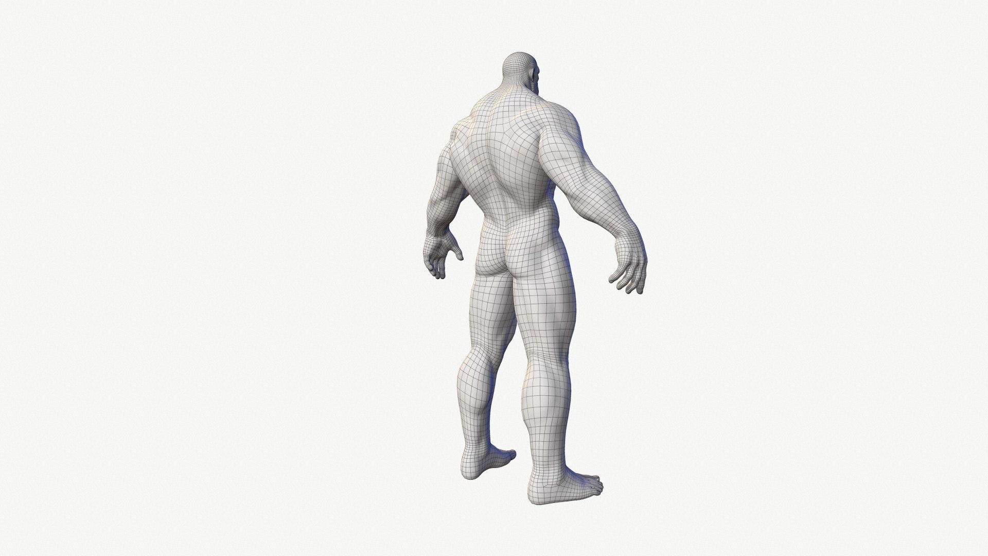 3D model character male hero body - TurboSquid 1496063
