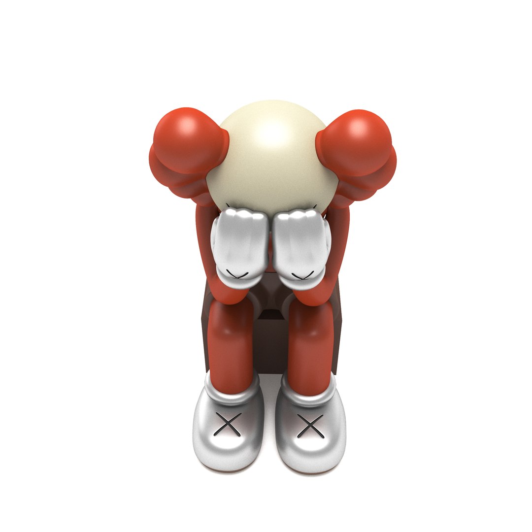 3D Model Kaws Sculpture - TurboSquid 2271828