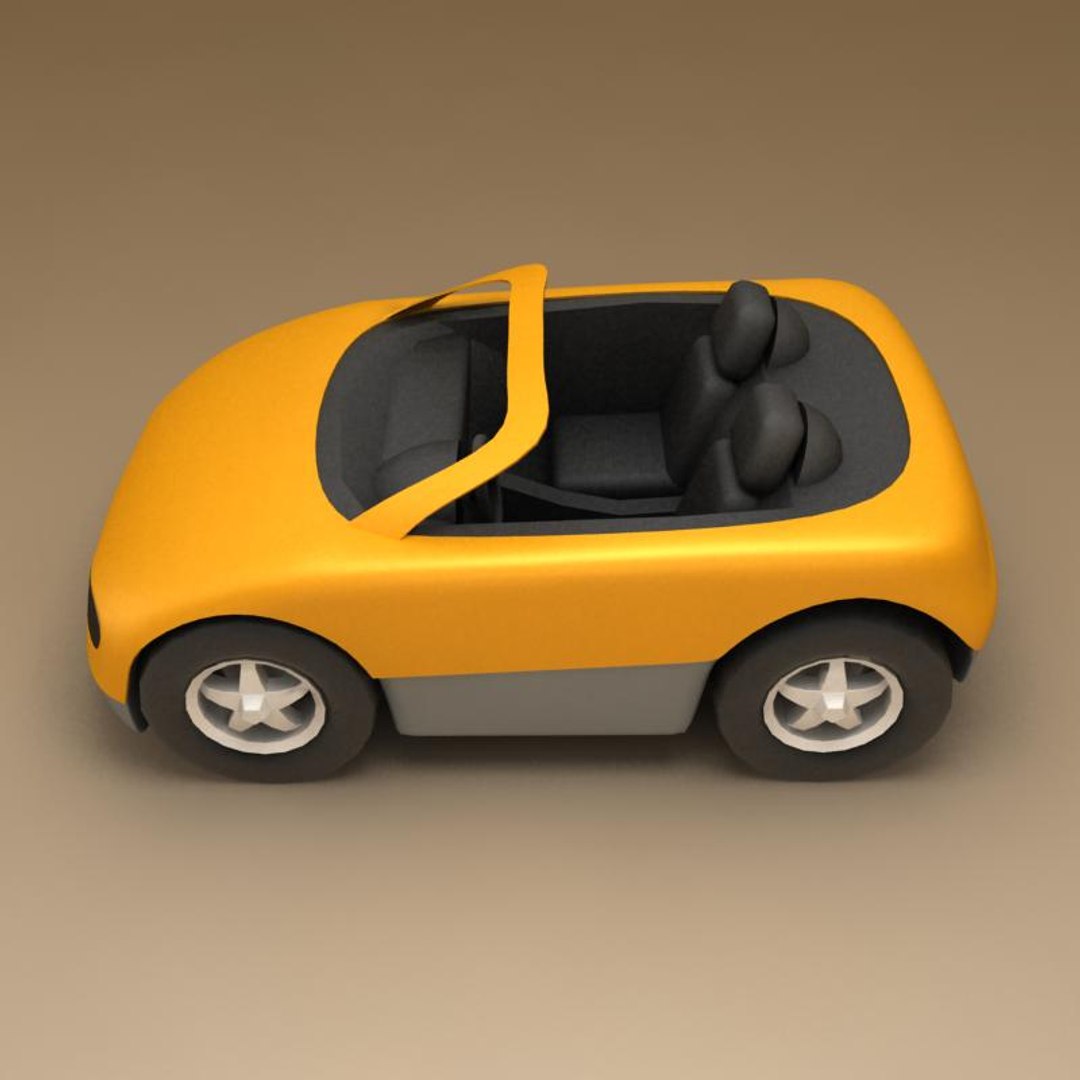 3d toy car model
