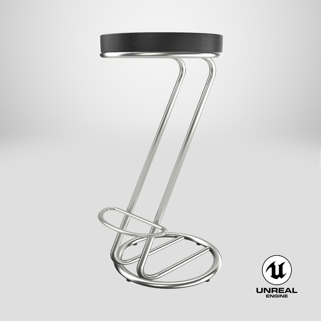Free 3D Barstool PBR Model - TurboSquid 2220509