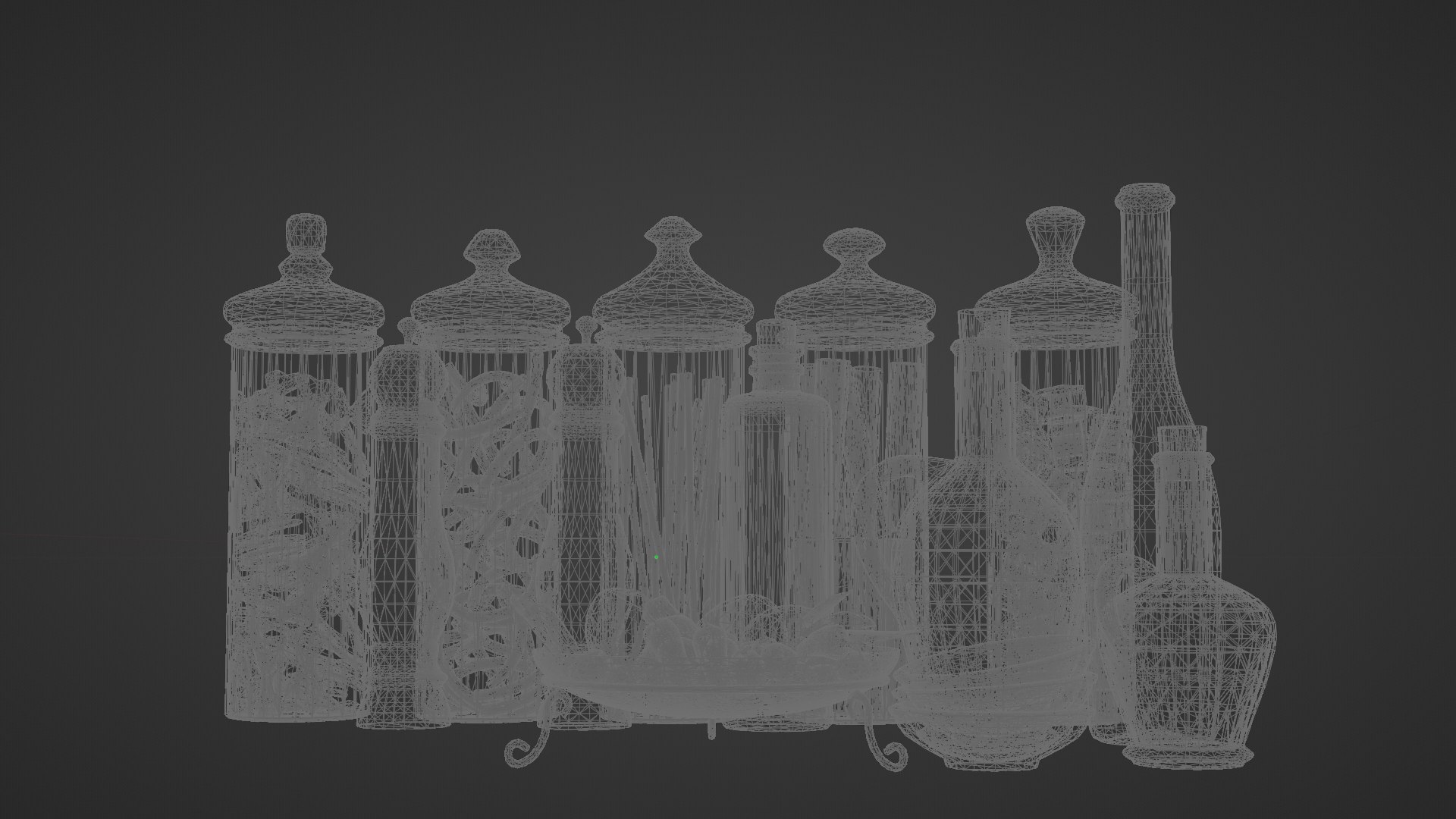 Kitchen Jars Model - TurboSquid 1970281