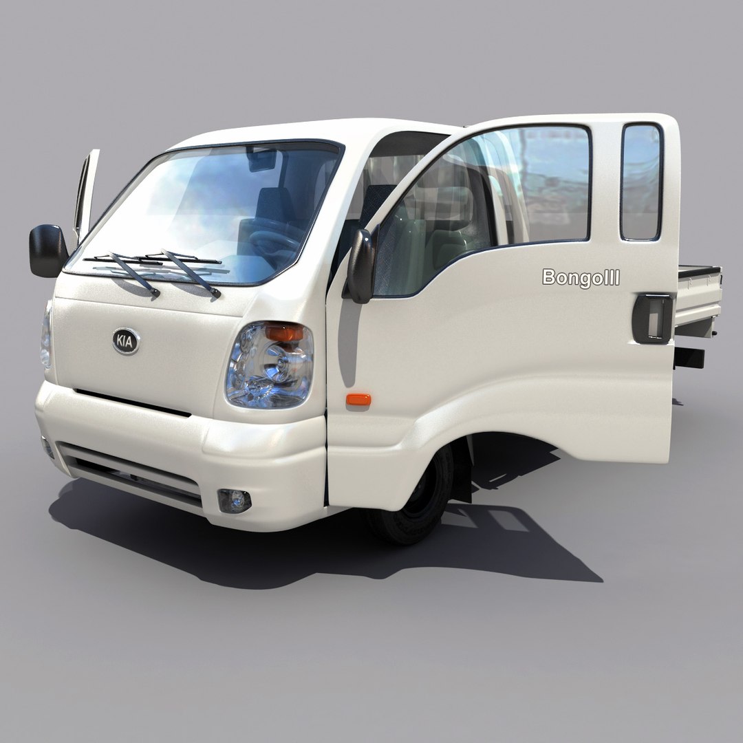 maya realistic kia bongo iii