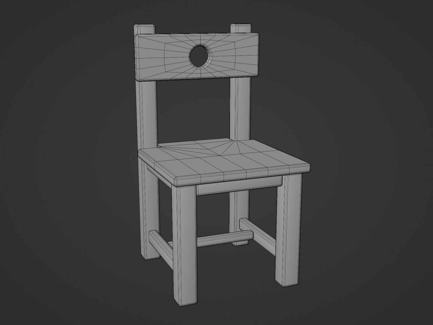 3D Cartoon Table And Chair 2 - TurboSquid 2111333