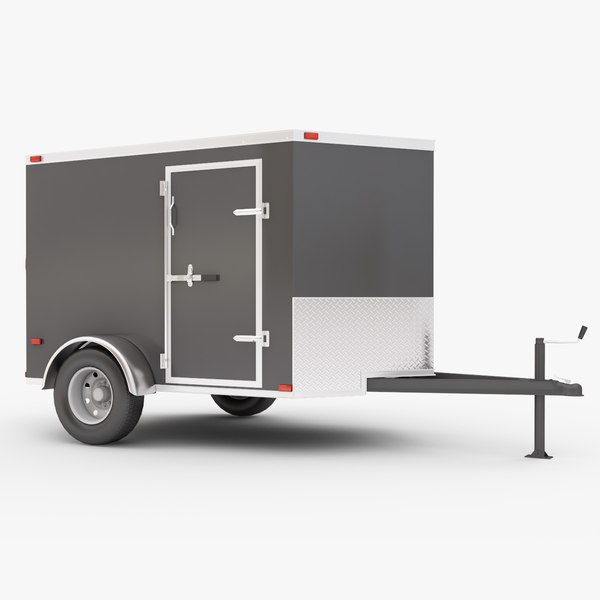 3D Cargo Trailer - TurboSquid 2028569