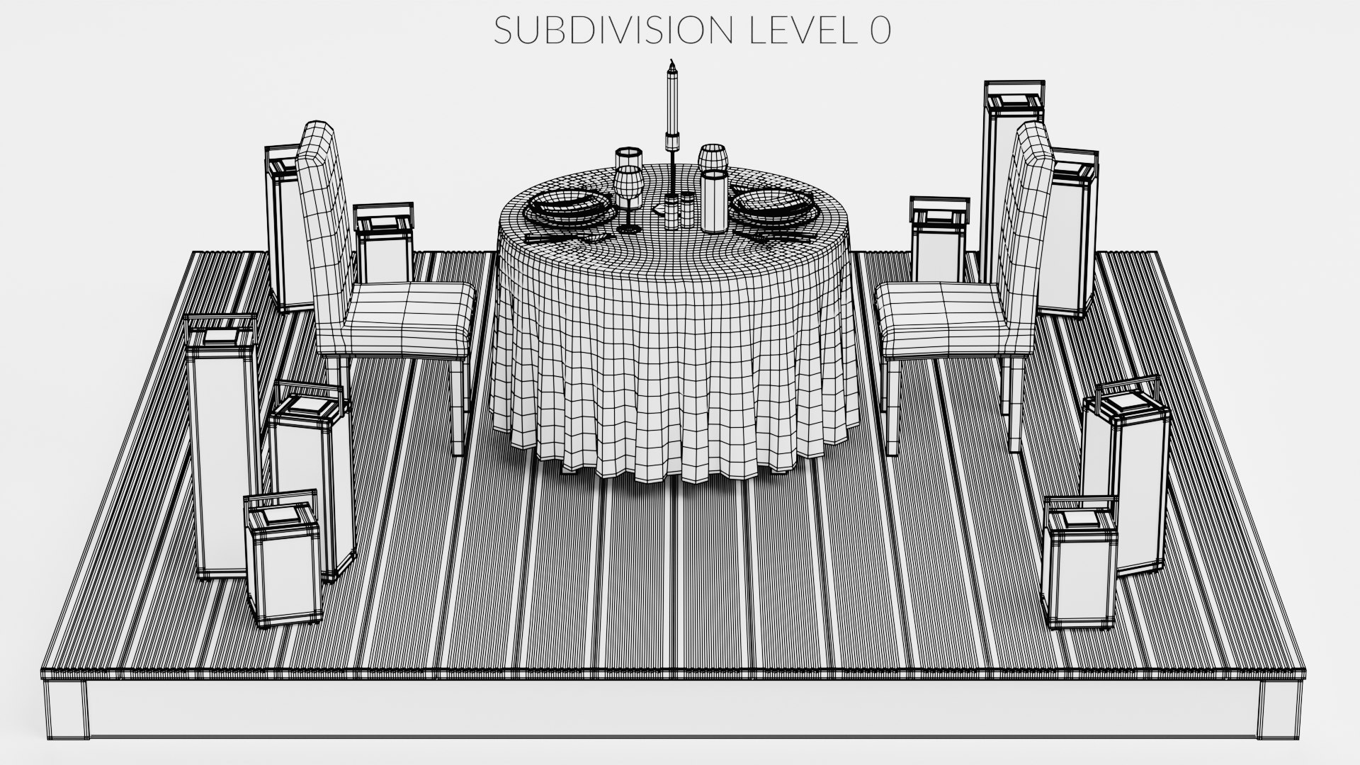 Garden Setup 07 3D Model - TurboSquid 2056815