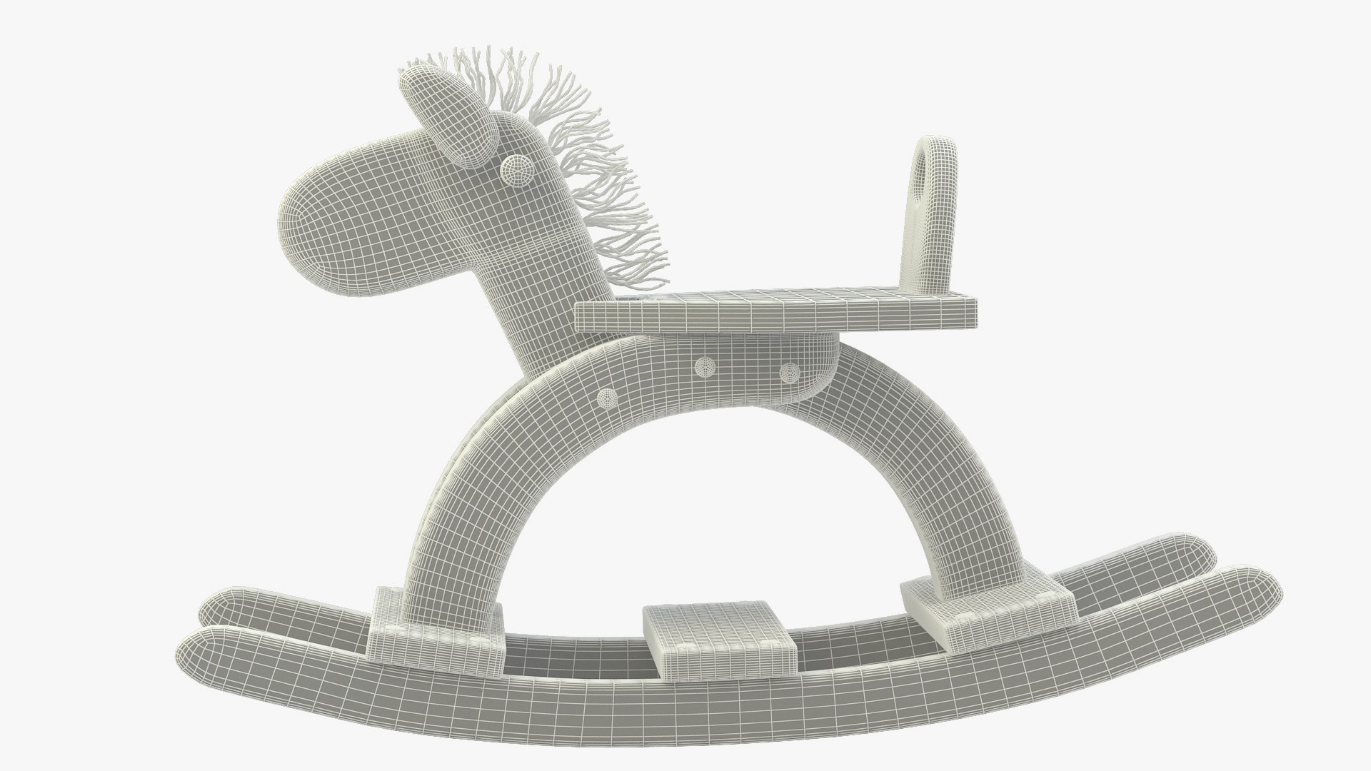 3D Rocking Horse - TurboSquid 1948605