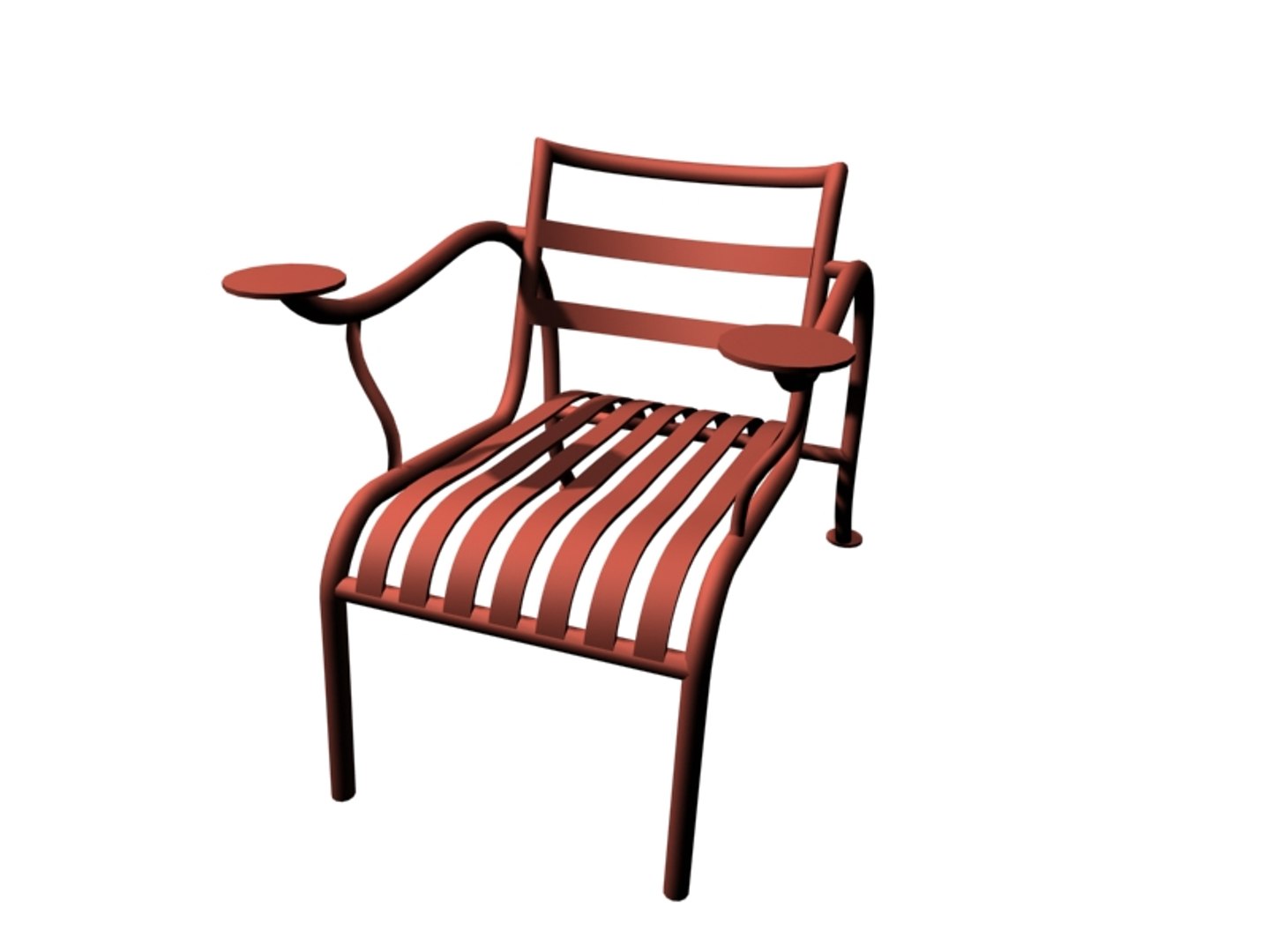 thinking mans chair 3d max