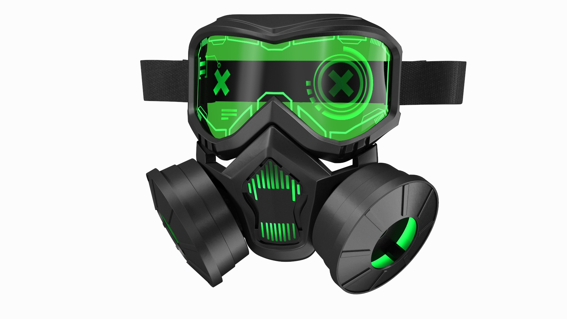 Face Gas Masks Collection 3D Model - TurboSquid 2117447