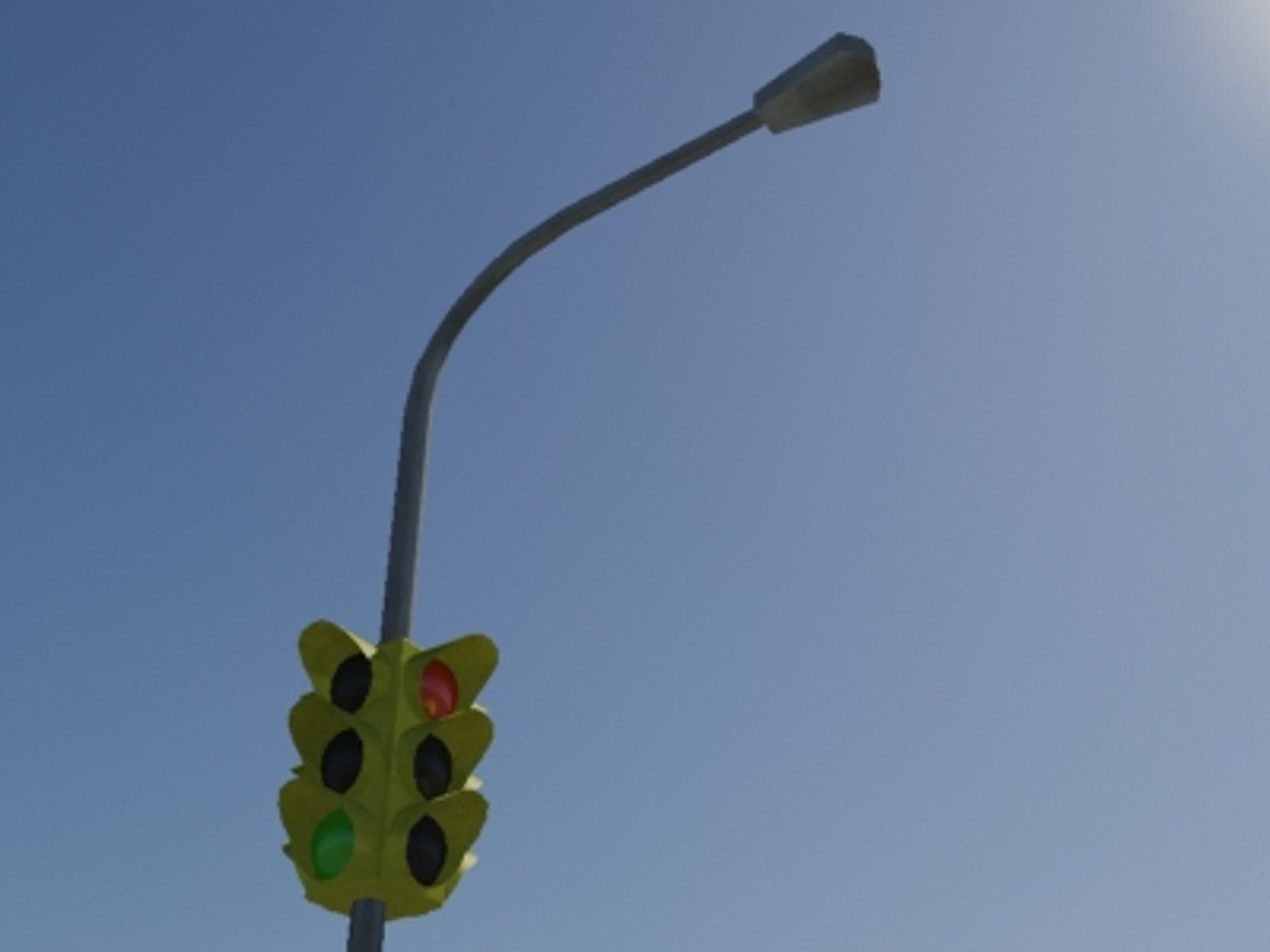 3ds max traffic light