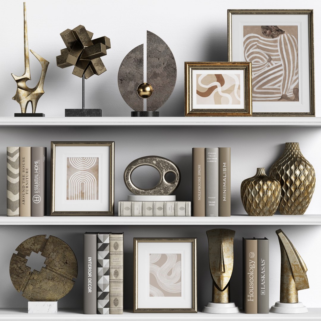 Decor Set 213 3D - TurboSquid 2180060