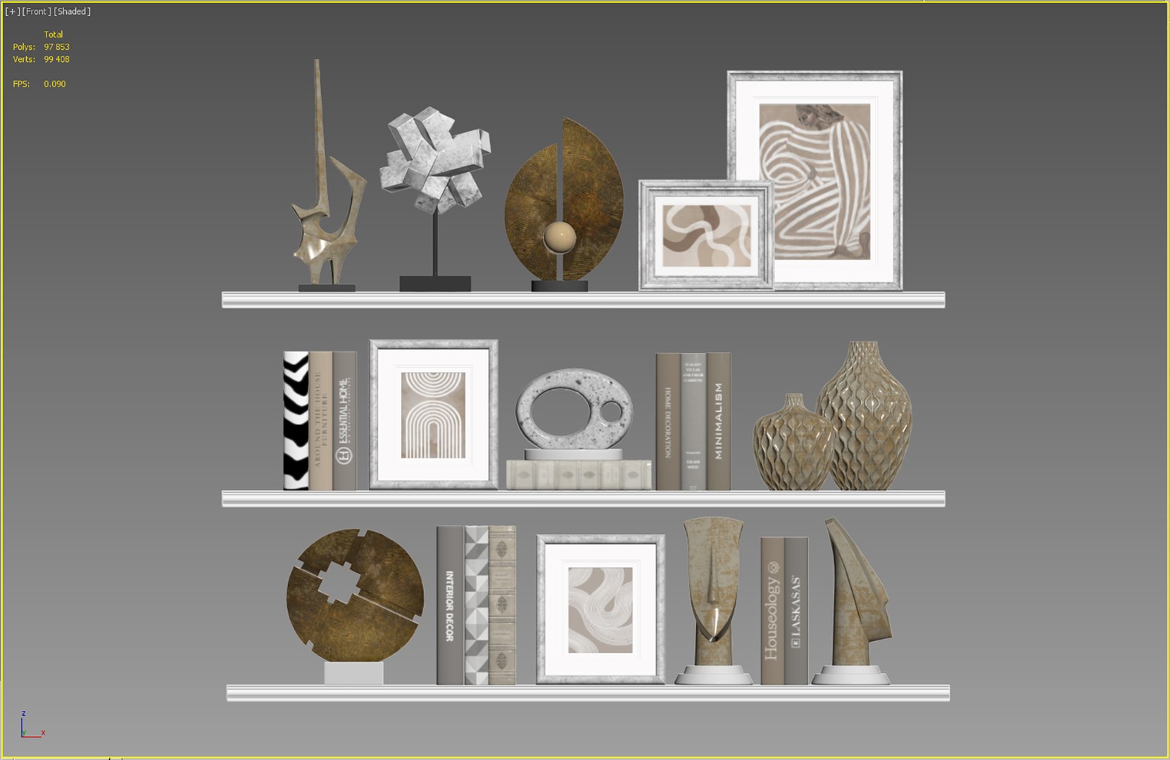 Decor Set 213 3D - TurboSquid 2180060