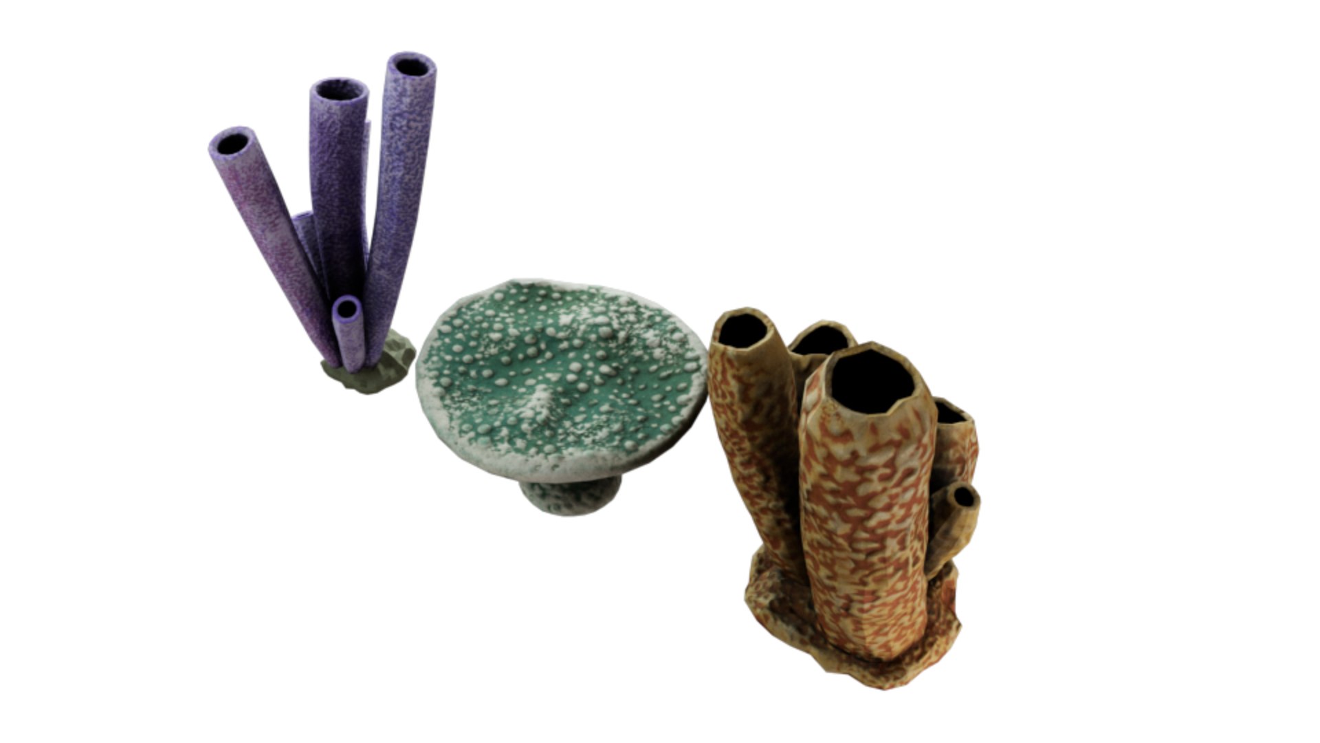 Coral Tubes V02 3D Model - TurboSquid 2382007