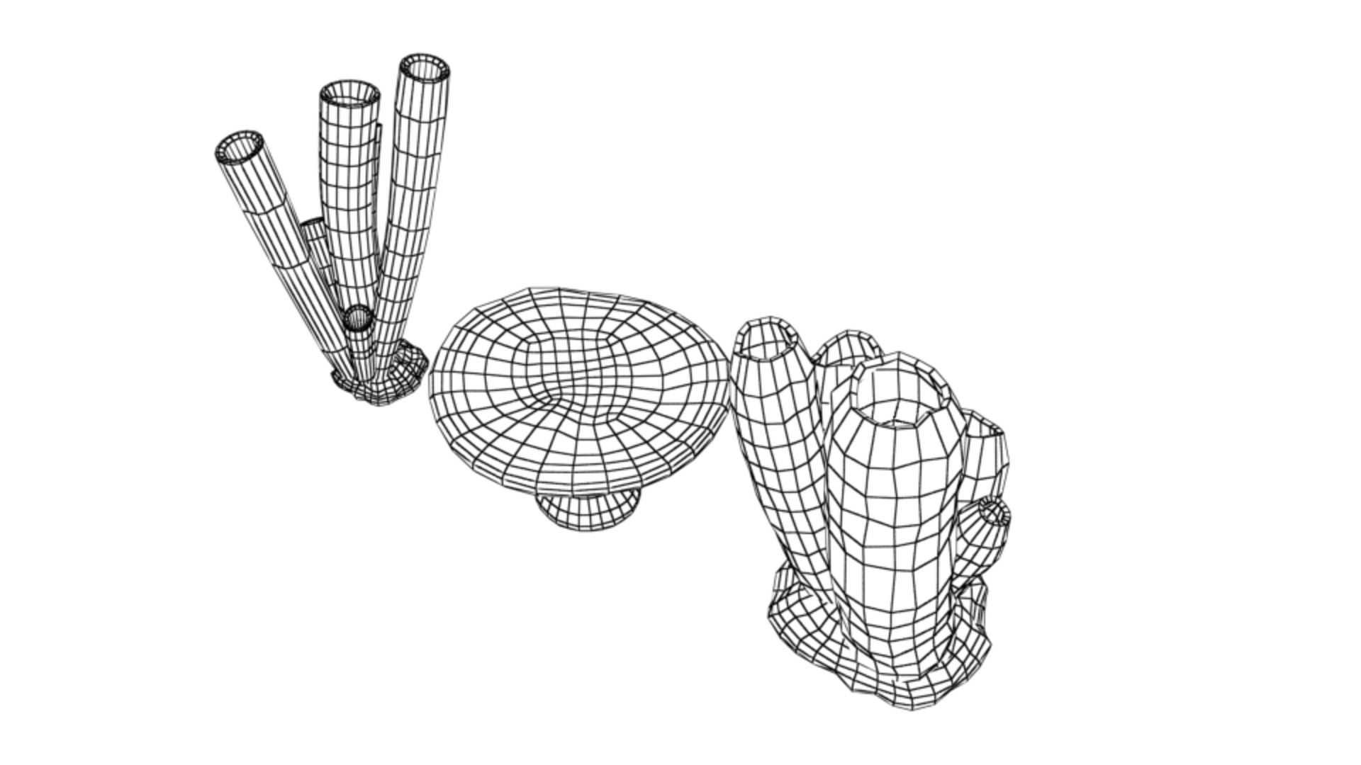 Coral Tubes V02 3D Model - TurboSquid 2382007