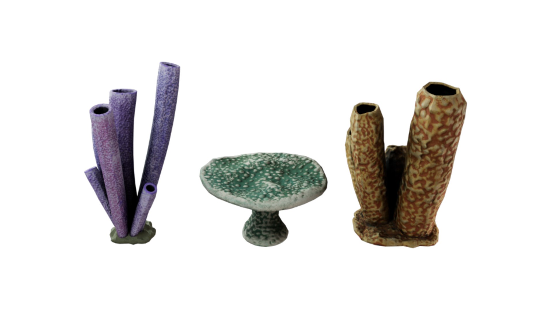 Coral Tubes V02 3D Model - TurboSquid 2382007