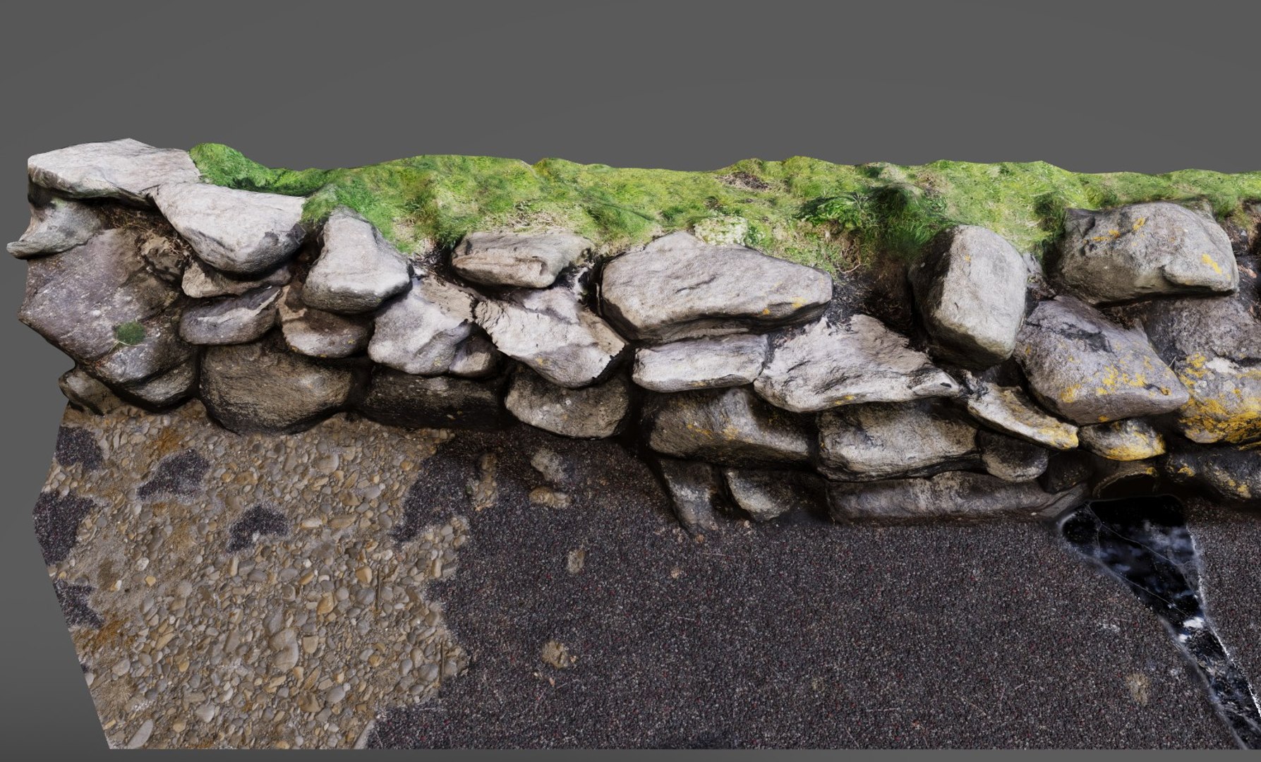 3D Beach Rocks Model - TurboSquid 2128600