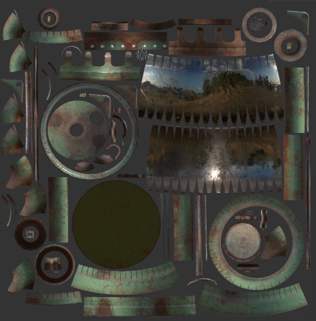 Rusty Oil Lamp 3D Model - TurboSquid 2329818