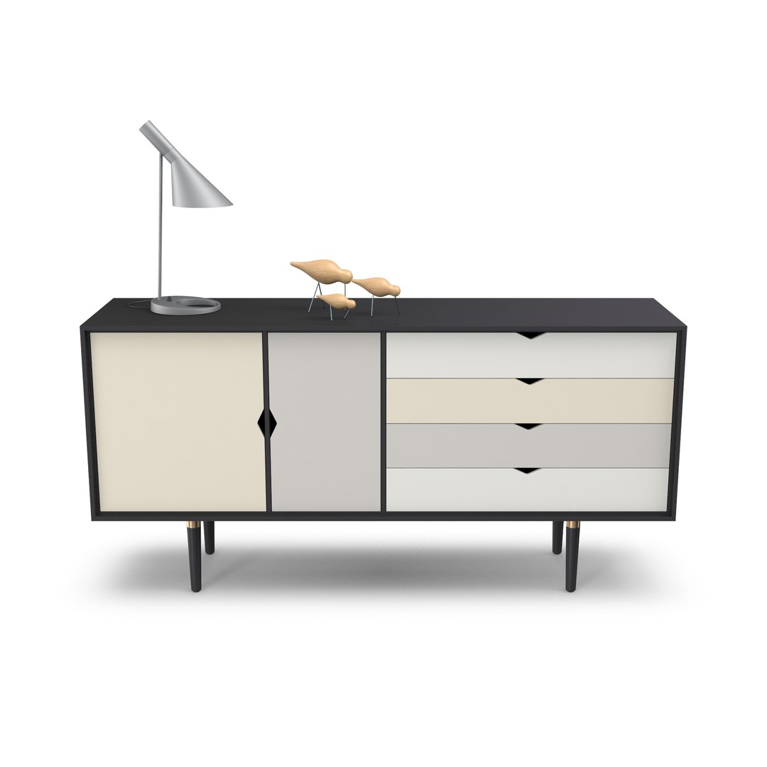 3D sideboard wood - TurboSquid 1258674