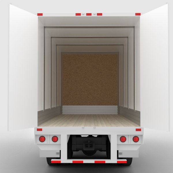 박스 트레일러 (트레일러 포함) 3D 모델 - TurboSquid 1337558