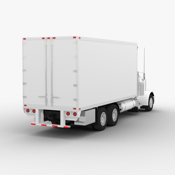 박스 트레일러 (트레일러 포함) 3D 모델 - TurboSquid 1337558
