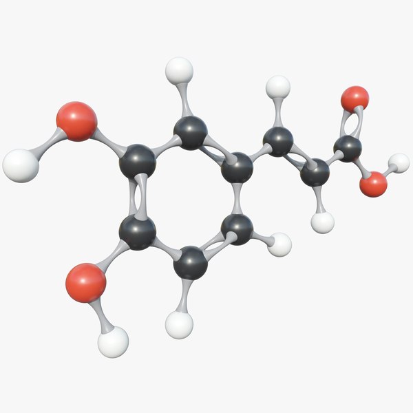 3D model Caffeic Acid With PBR 4K 8K - TurboSquid 1942847
