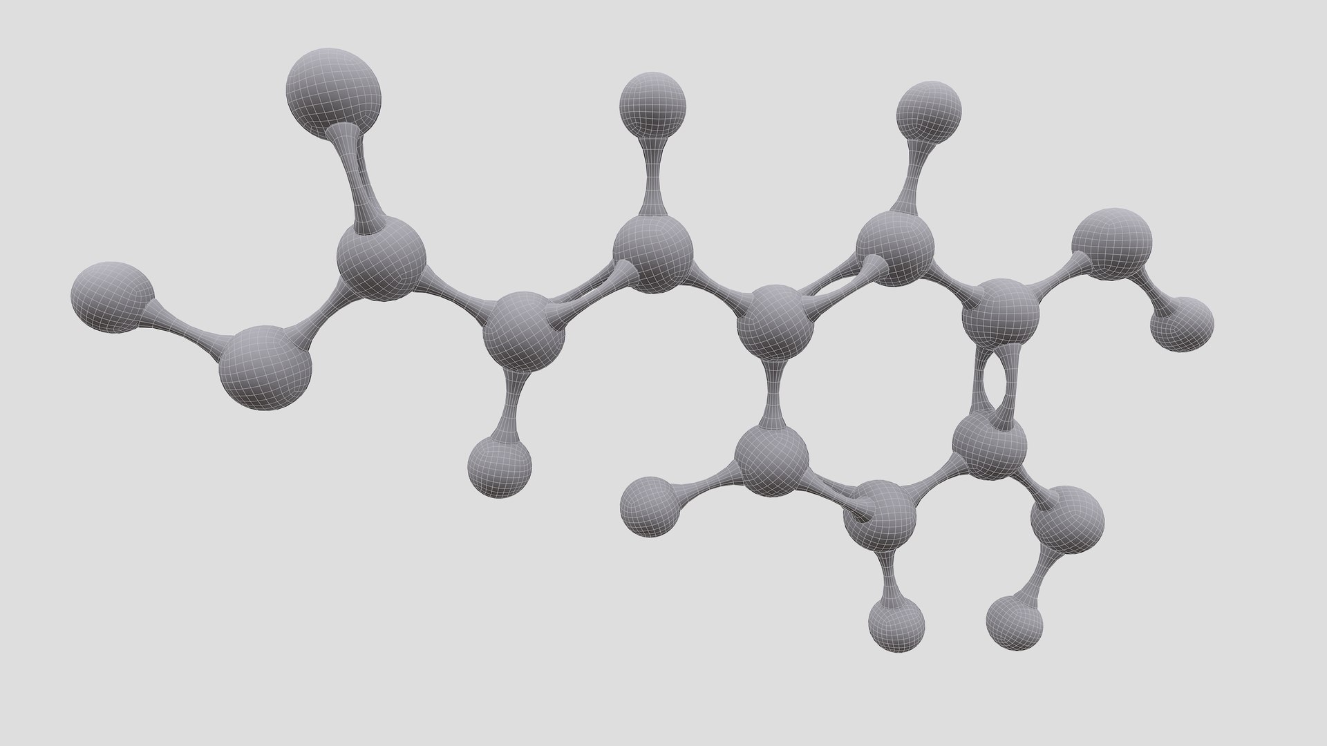 3D Model Caffeic Acid With PBR 4K 8K - TurboSquid 1942847