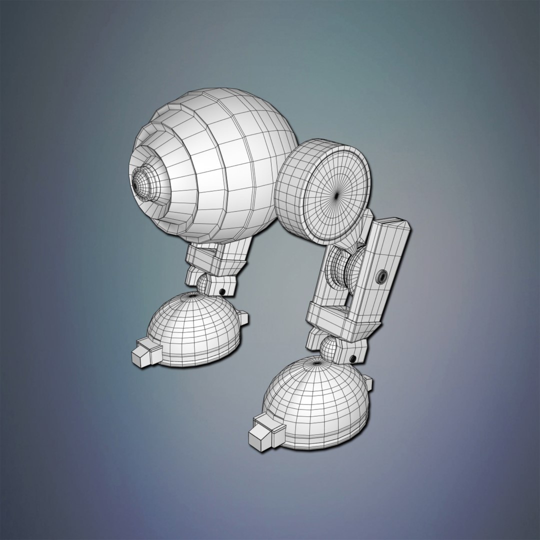 3D Robot Robo Model - TurboSquid 1702792