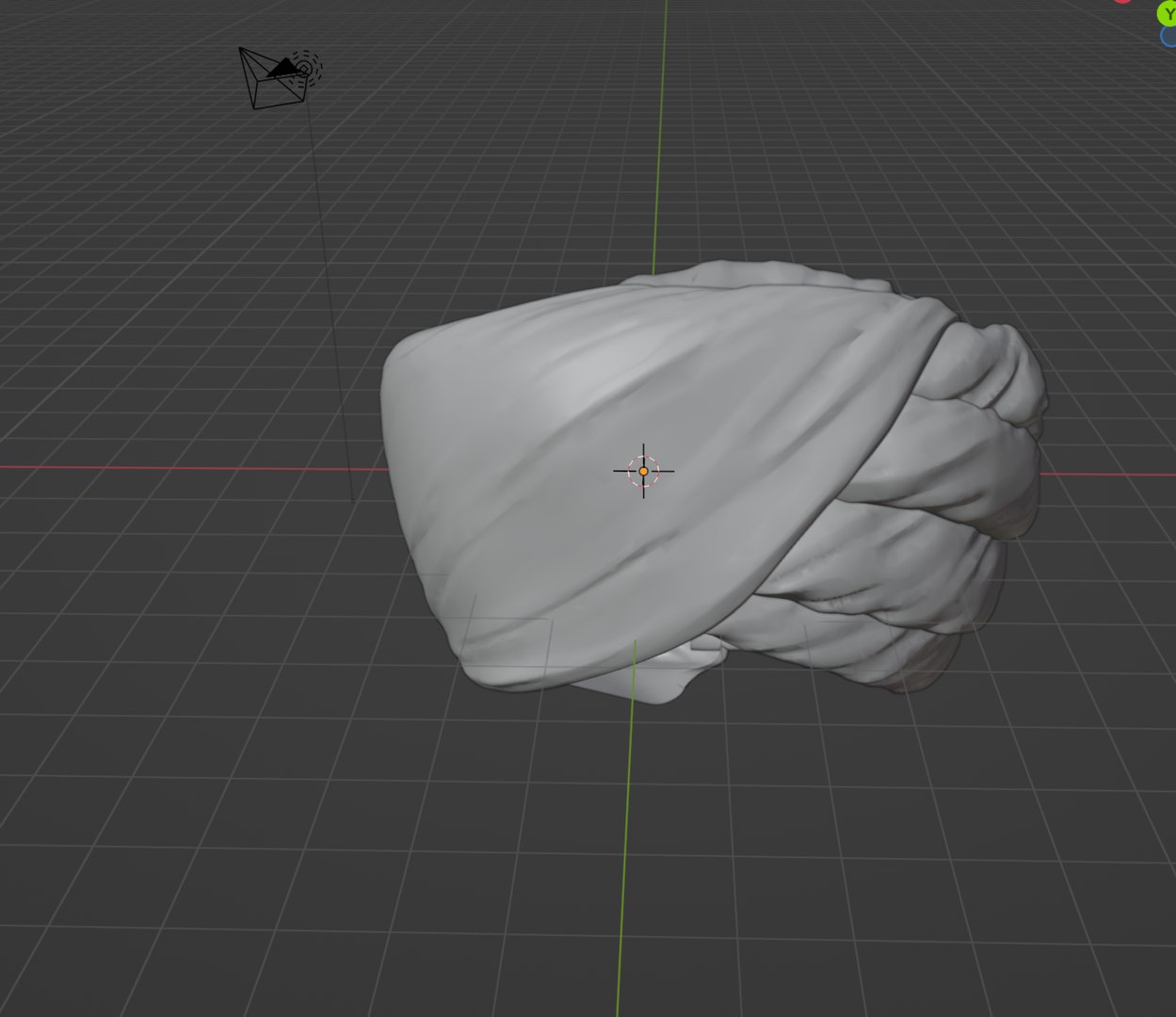 Groom Turban 1 3D model - TurboSquid 2078124