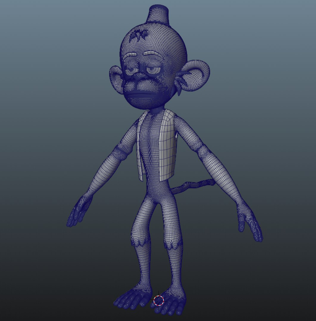 Disney Aladdin Abu Stylized Character 3D Model Model - TurboSquid 2147146