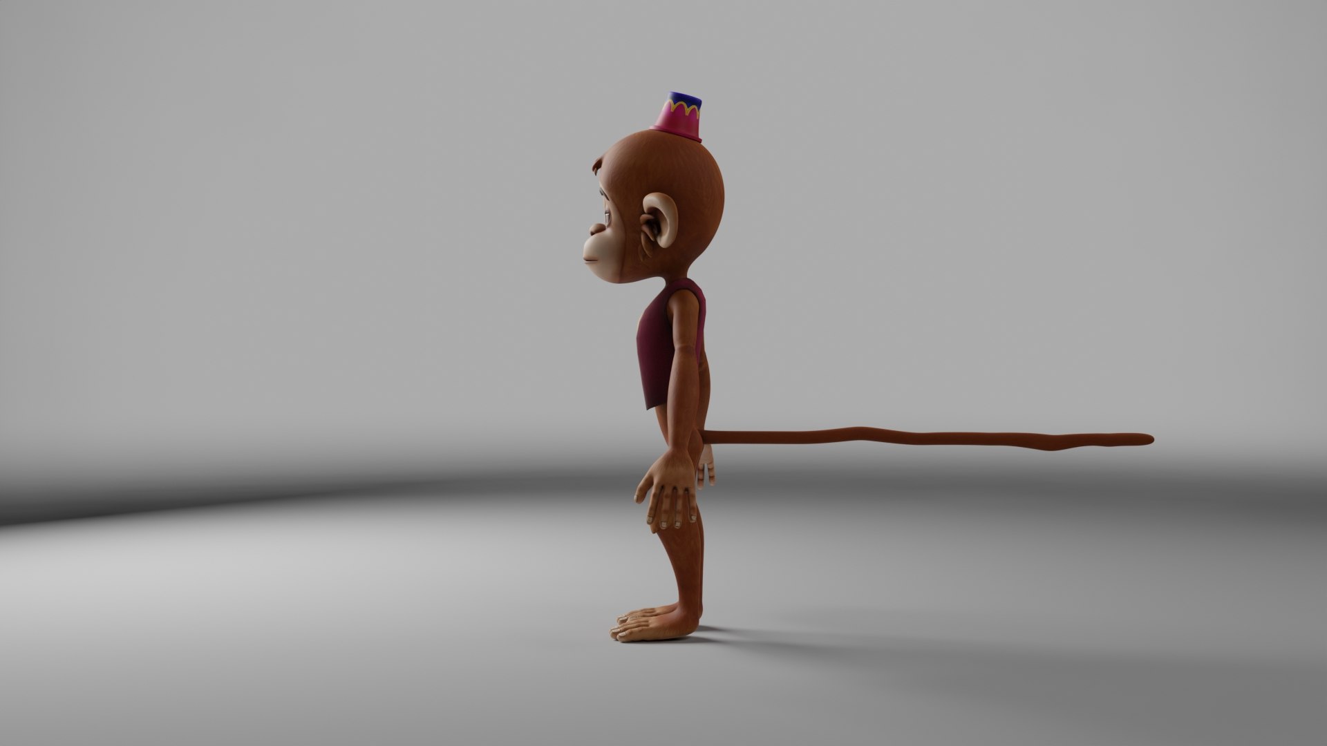 Disney Aladdin Abu Stylized Character 3D Model Model - TurboSquid 2147146