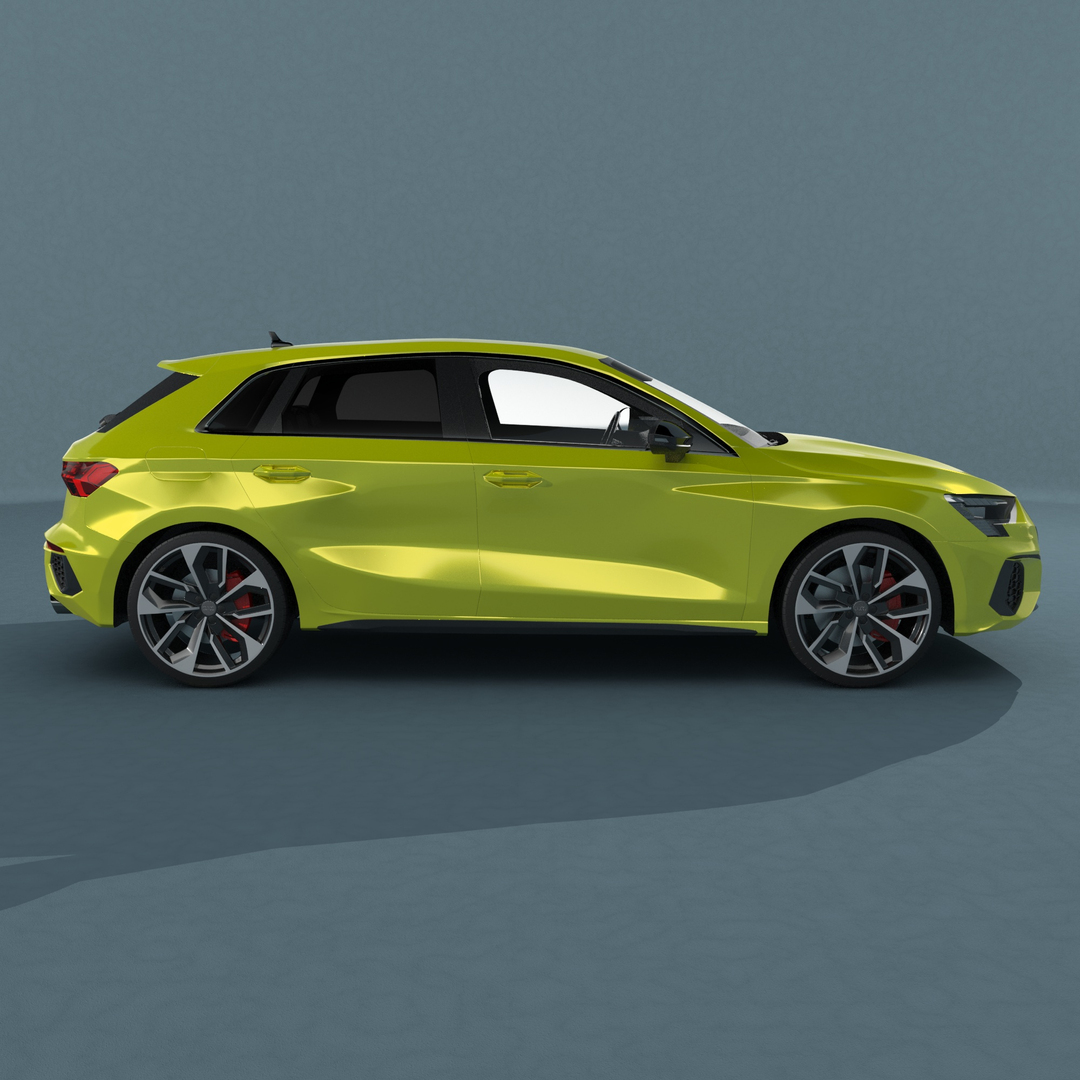 Audi S3 Sportback 2021 3D model - TurboSquid 2016850