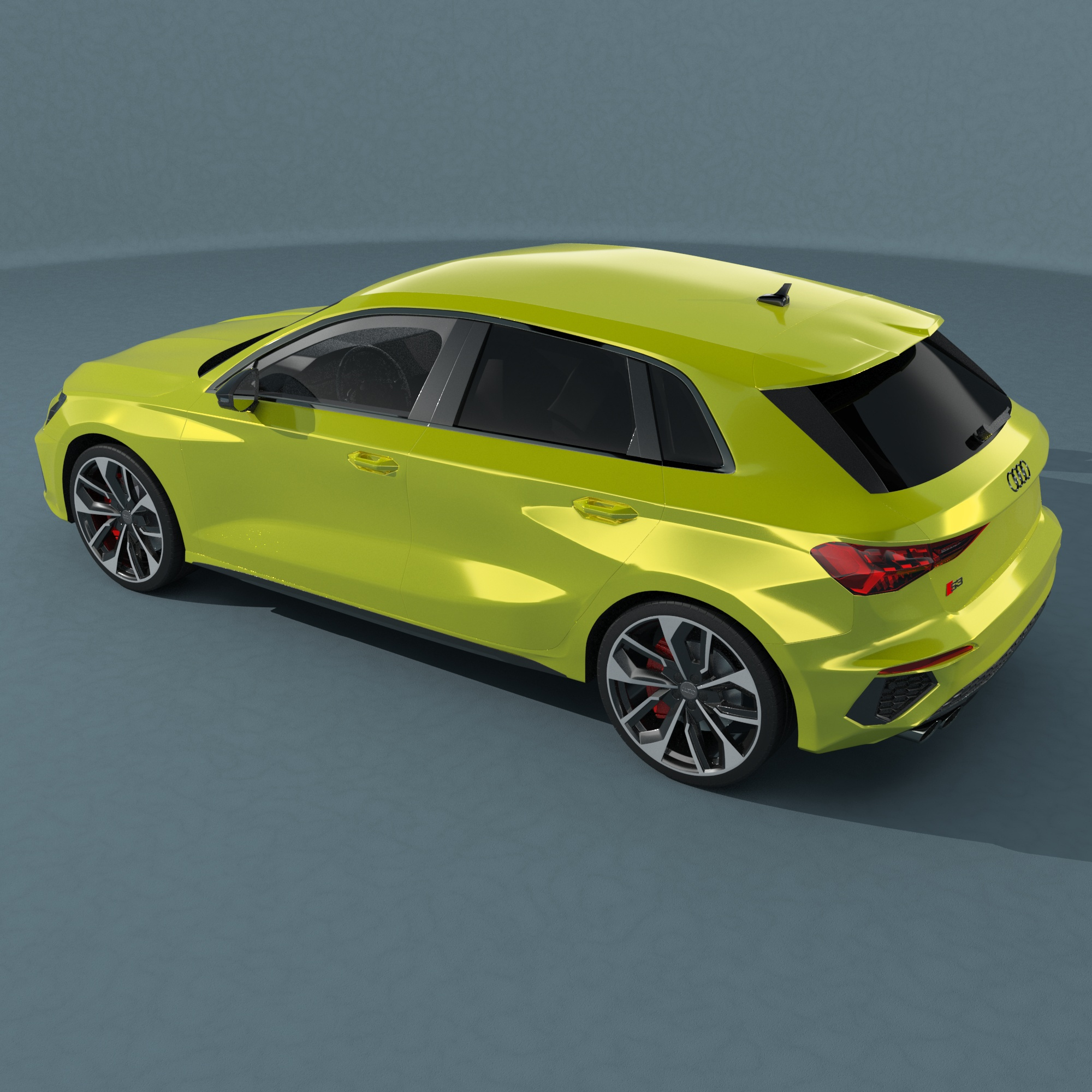 Audi S3 Sportback 2021 3D model - TurboSquid 2016850