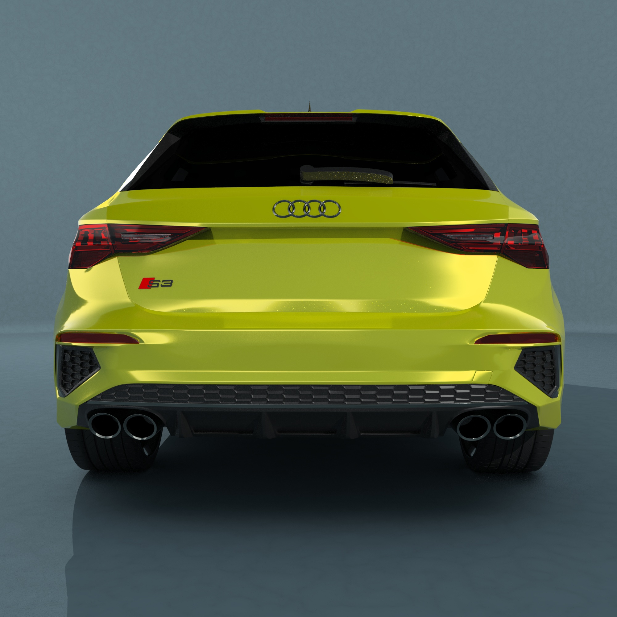 Audi S3 Sportback 2021 3D model - TurboSquid 2016850
