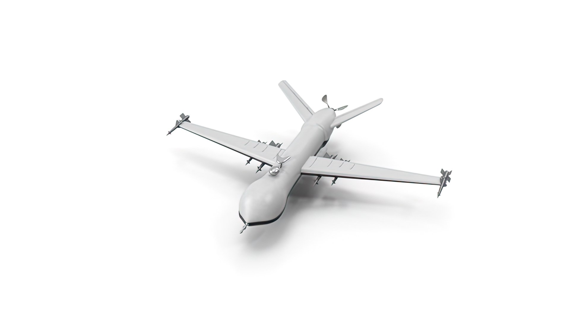 3D Model Armed Military Drone - TurboSquid 2210827