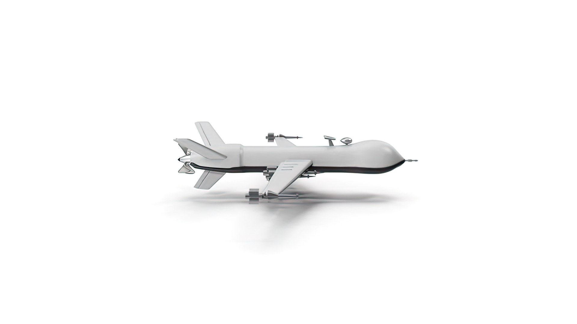 3D Model Armed Military Drone - TurboSquid 2210827