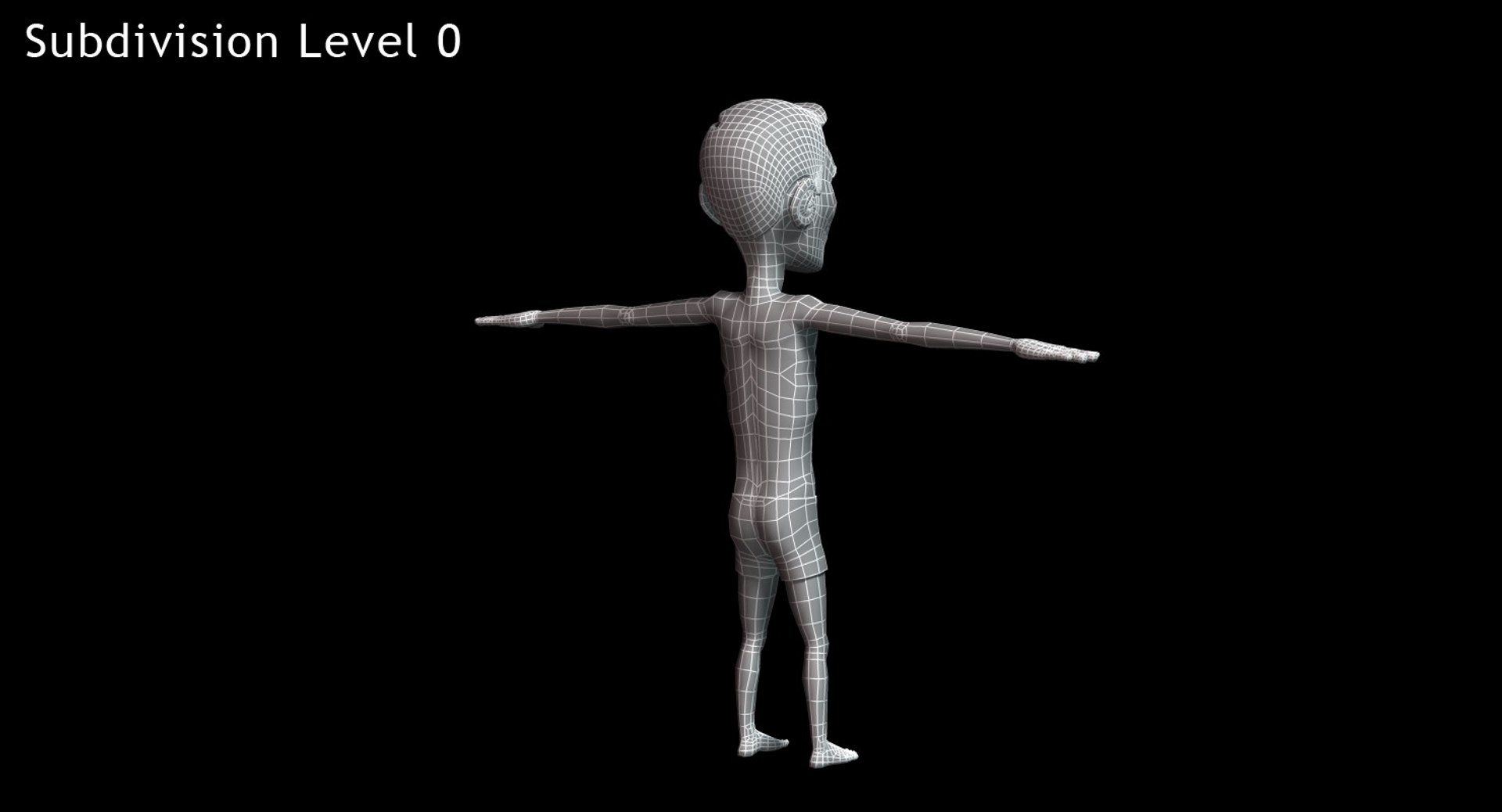 Cartoon Skinny Guy Character 3D Model - TurboSquid 1327415
