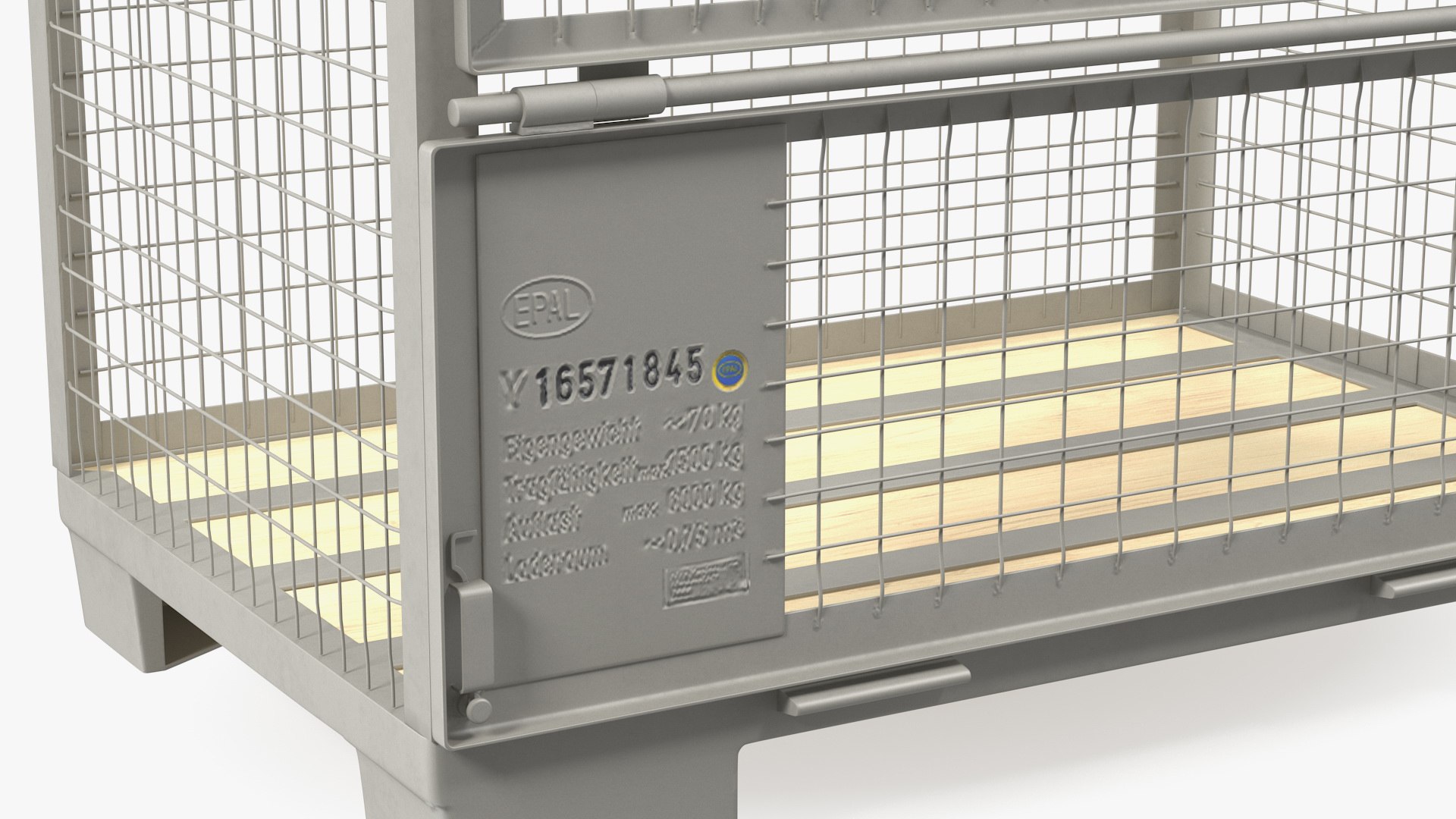 Euro mesh pallet epal 3D model - TurboSquid 1610826