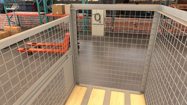 Euro mesh pallet epal 3D model - TurboSquid 1610826