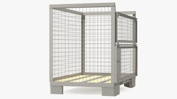 Euro mesh pallet epal 3D model - TurboSquid 1610826