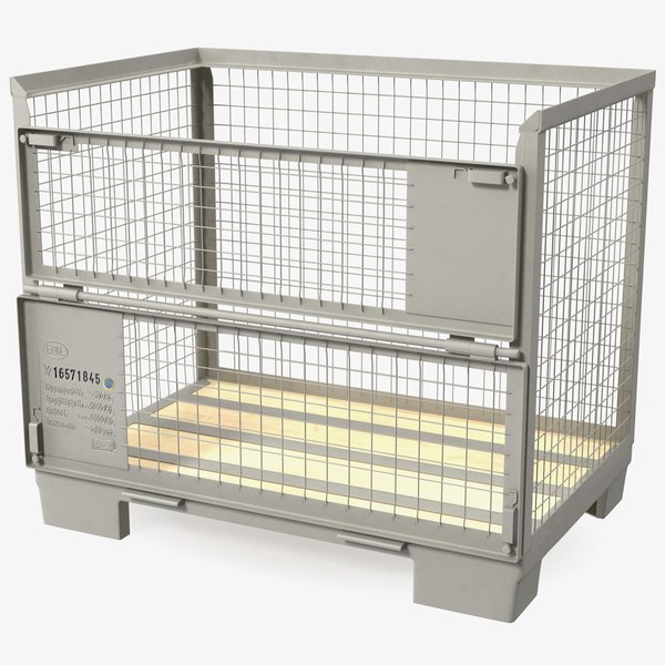 wooden shipping crates 3d max