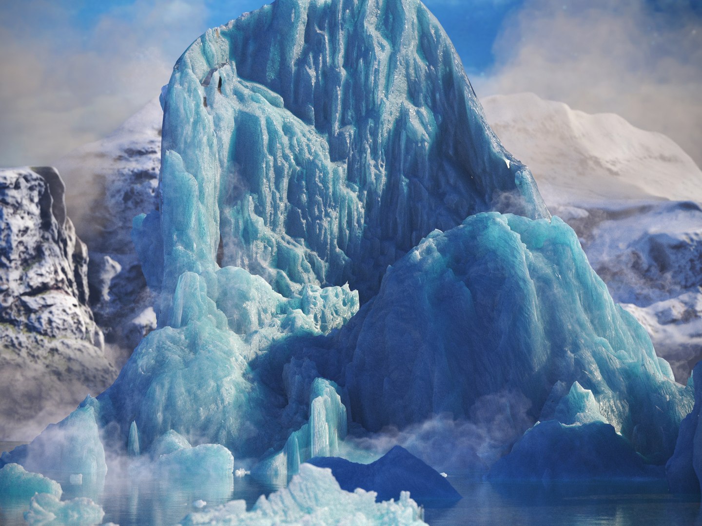3D Model Ice Lake - TurboSquid 2042825