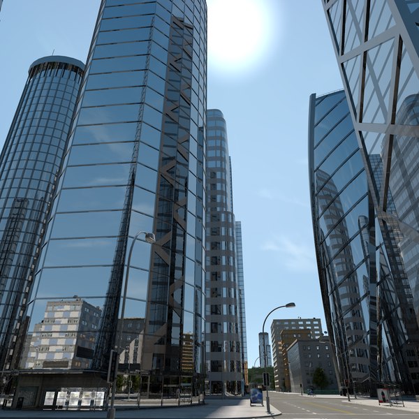 cityscape city 3d model